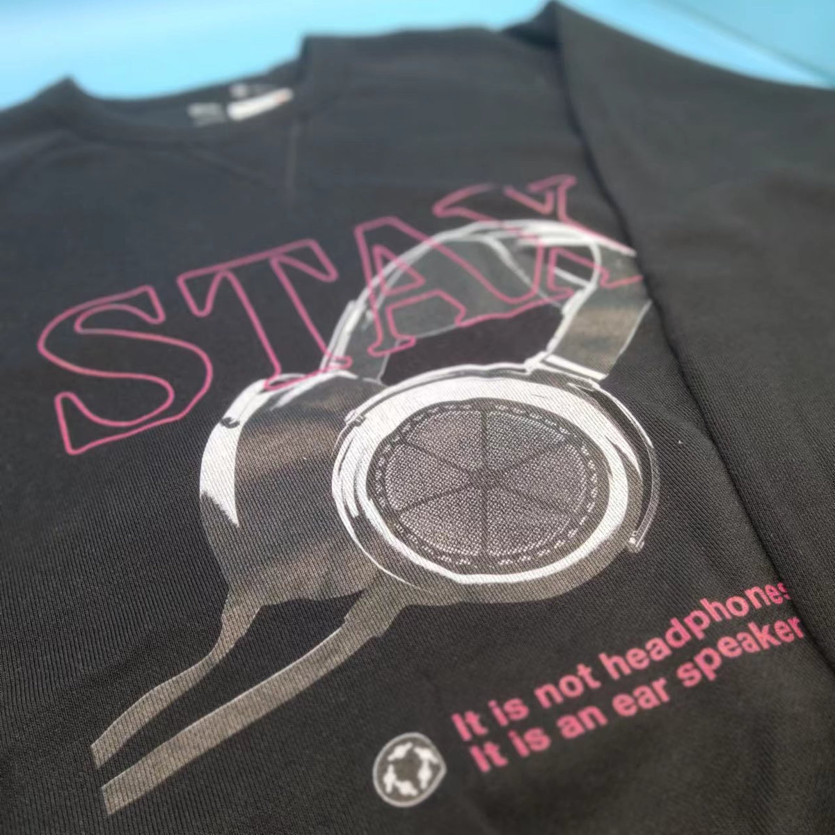 STAX Merchandise - Long Sleeved Round Neck Jumper – STAX Headphones