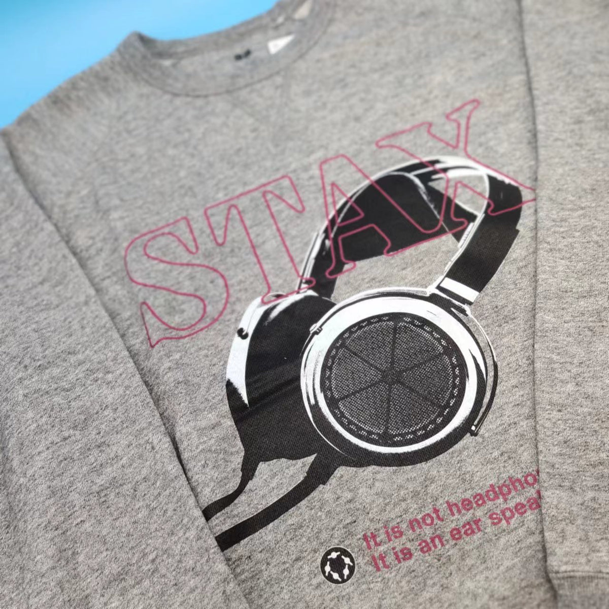 STAX Merchandise - Long Sleeved Round Neck Jumper – STAX Headphones